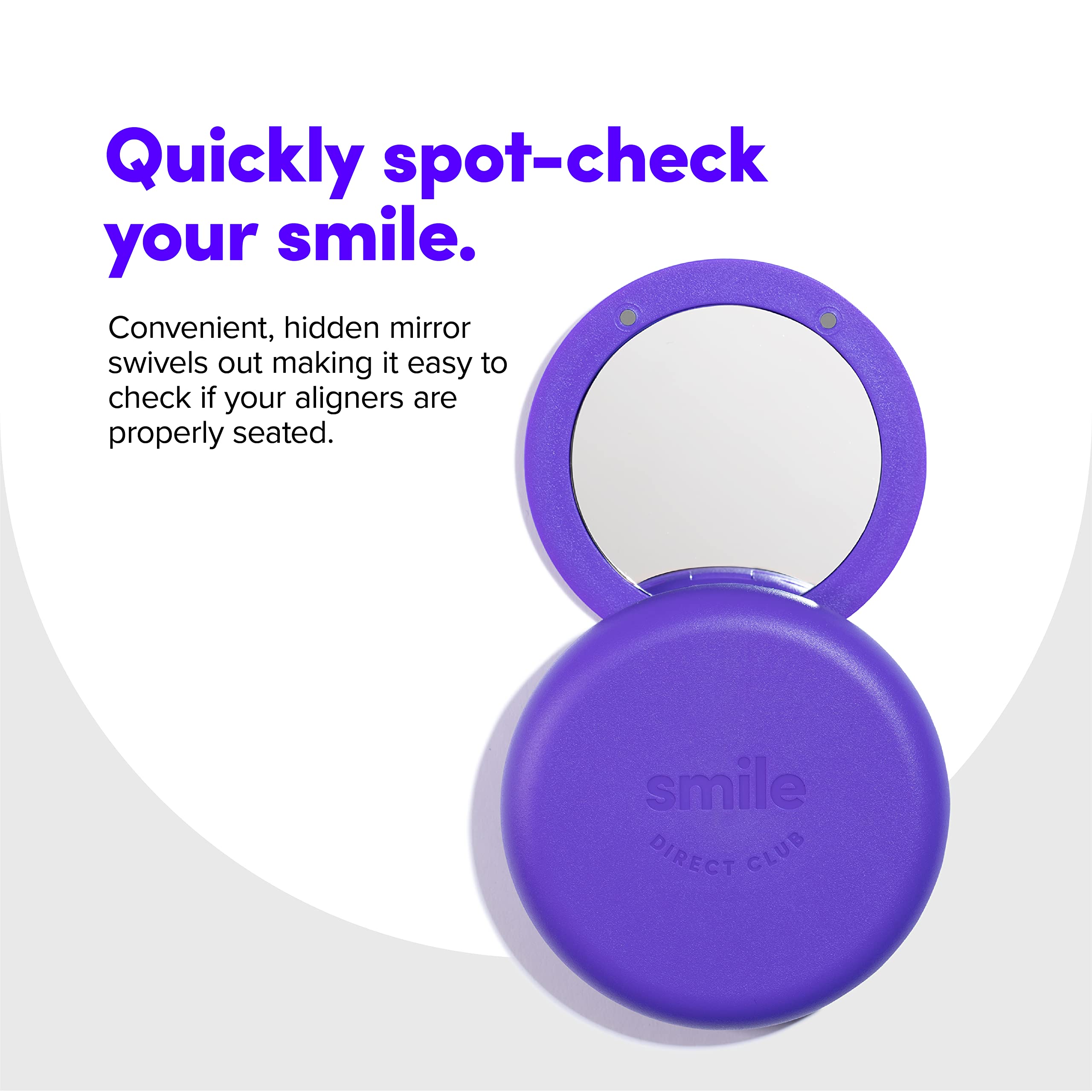 SmileDirectClub Aligner Essentials - Aligner Case, Electric Toothbrush Club Edition, 1 Replacement Brush Head