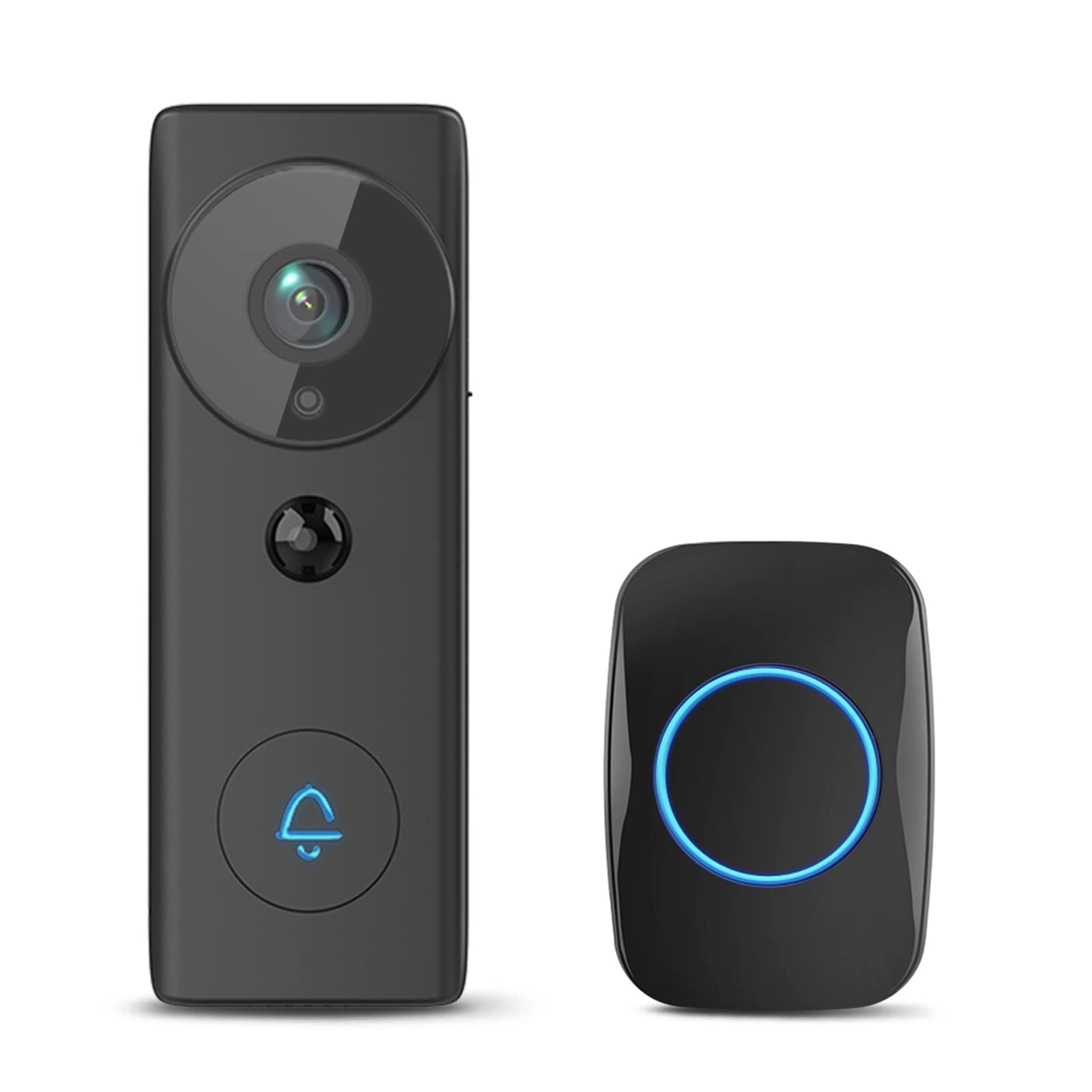 Stavix Wireless Doorbell Camera with Indoor Chime, 2MP 1080P Video Recording, Real Time Alert for Home, 32GB TF Card Included, PIR Motion Detection, Two Way Audio, Support Alexa & Google Assistant