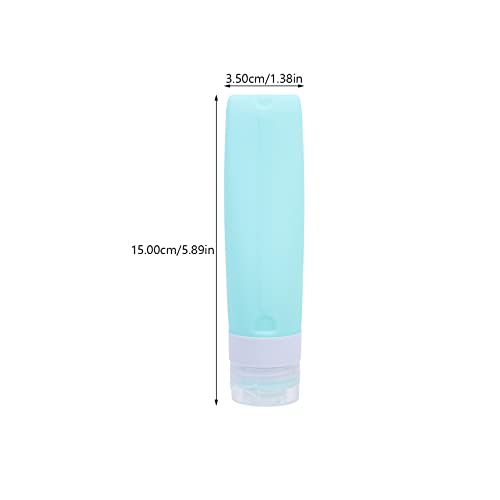 Travel Bottles Set 1 Set Cosmetic Toiletry Containers for Shampoo, Lotion Soap, Shampoo Liquids, Conditioner Travel Size Refillable Squeezable Portable Tubes