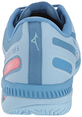 Mizuno Women's Tennis Shoe, Dutch Canal-White, 7