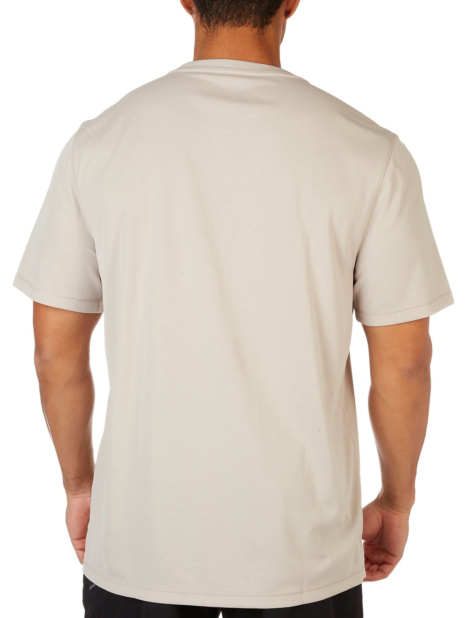 Reel Legends Mens Freeline Pointelle Short Sleeve Top X-Large Toast/hosiery