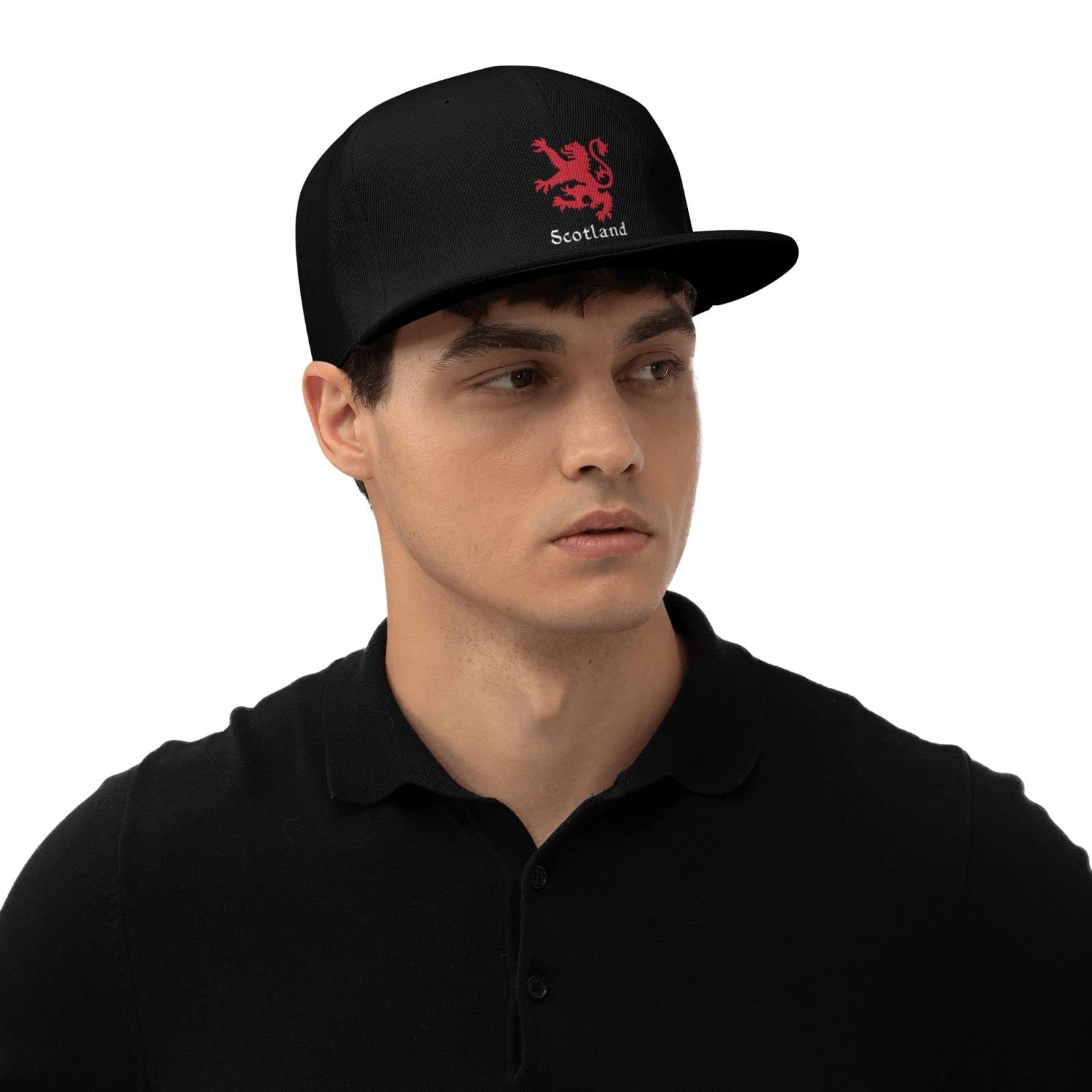 Qauirfe Lion Rampant Scotland Scottish Hat Adult Adjustable Baseball Cap Trucker Hats