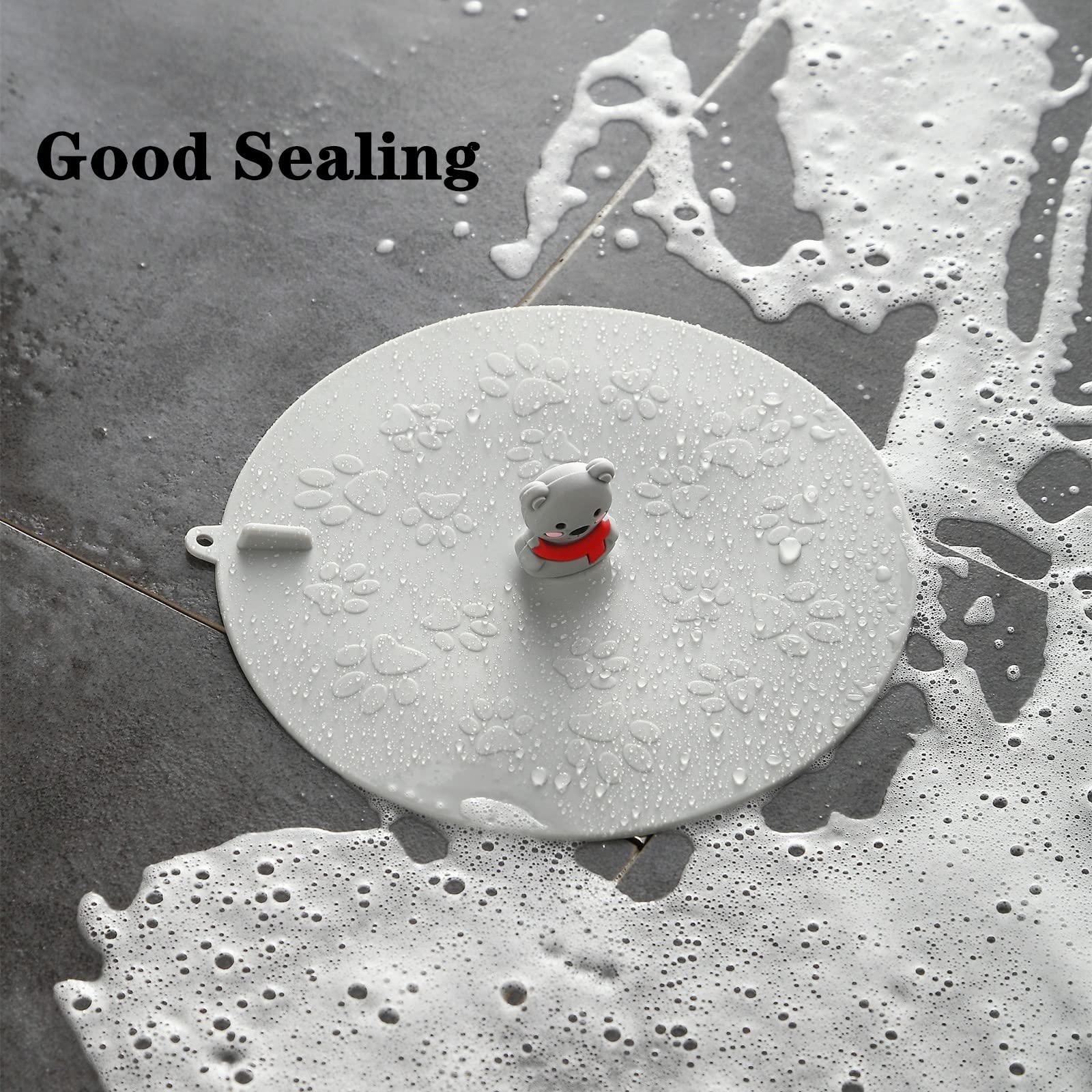MAOYONG Bathtub Drain Cover Tub Stopper-Cute Silicone Floor Drain Cover for Bathroom, Bath Tub Drain Plug for Shower Floor, Kitchen Sink Drain Stoppers