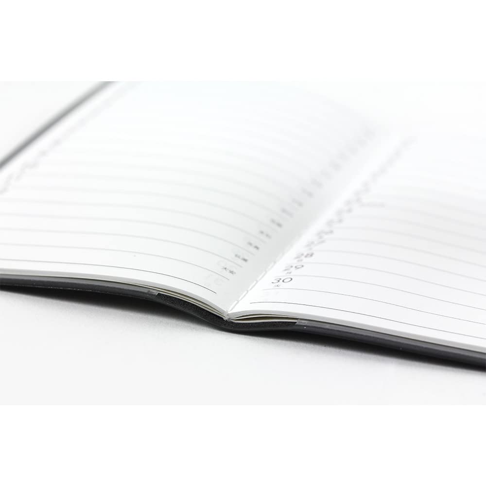 Midori PS-4 32925006 Business Diary Planner, 2024, Slim, Monthly (Starts December 2023) (Monthly ruled)