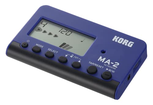 Korg MA-2 Multi-Function Digital Metronome-Black/Red (MA2-BLBK)