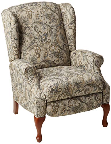 Lane Home Furnishings 6002-11 Luisa Prussian Hi Leg Recliner,Medium