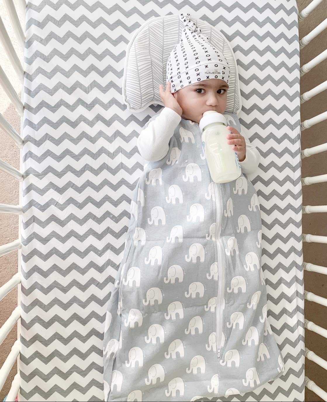 Pack n Play Sheets β Premium Pack and Play Sheets 4 Pack β 100% Super Soft Jersey Knit Cotton Playard Mattress Sheets β Portable Playpen Fitted Play Yard Mini Crib Sheet for Boy & Girl (24 x 38 x 5)