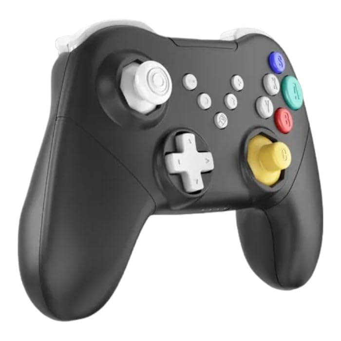 Retro Fighters Duelist Wireless Controller For Use With Nintendo Switch And PC Wireless Gamepad Black Switch Controller