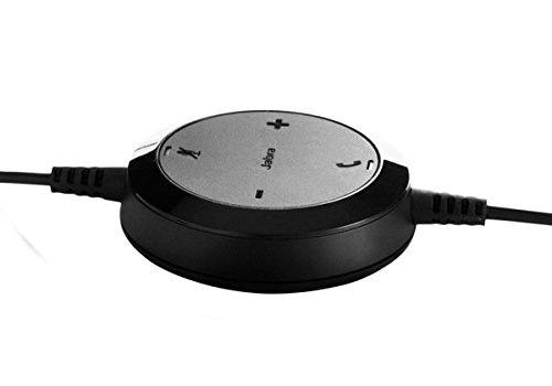 Jabra Evolve 30 II Wired Headset, Stereo, UC-Optimized β Telephone Headset with Superior Sound for Calls and Music β 3.5mm Jack/USB Connection β Pro Headset with All-Day Comfort