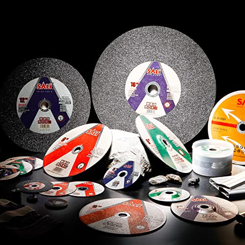 SALI 50 Pack Cut Off Wheel 4 1/2 Inch Cutting Wheels 4-1/2" x 3/64" x 7/8" for Metal & Stainless Steel, Angle Grinder Cutting Wheel,Cutting Discs with Aggressive Cutting