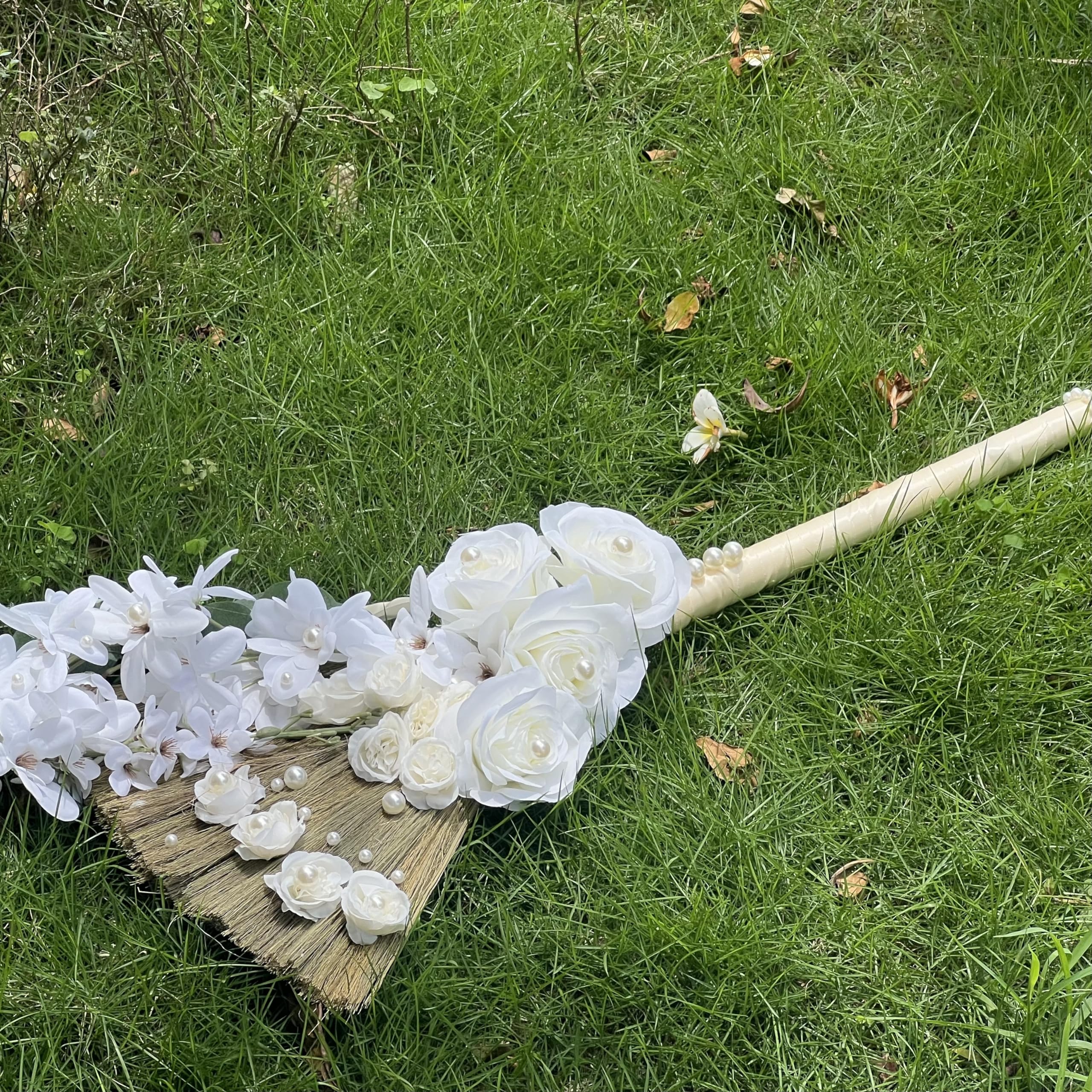 Wedding Jump Broom Wedding Brooms DIY Wedding Jumping The Jump Broom Ceremony Bridal Design Your Own Bridal Accessory (DIY Broom)