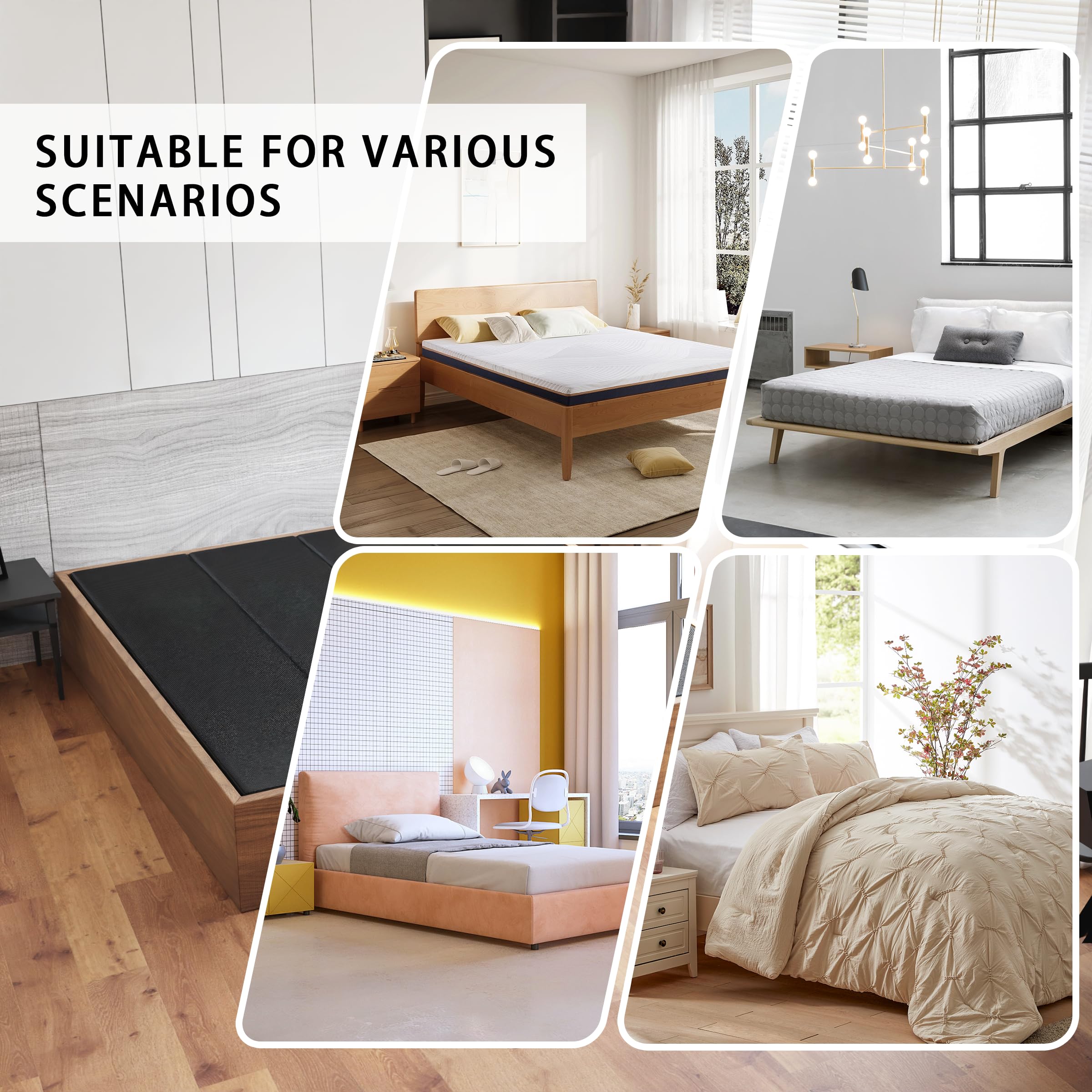 Sofa Bed Support Board, 48"x48"Sleep Sofa Bar for Sofa Bed or Pullout Couch, Sleeper Sofa Support for Sofa Bed Slats,No Assembly Needed