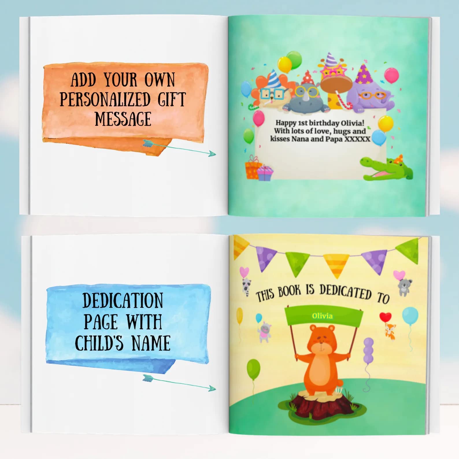 Story of Me Personalized Kids Book - My First Birthday - Kids Birthday Book Personalized with Child's Name and Other Customizations (Paperback)