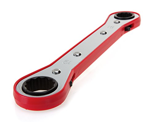 TEKTON 2210 Ratchet Box End Wrench Set, Metric, 5-Piece [Older Model]