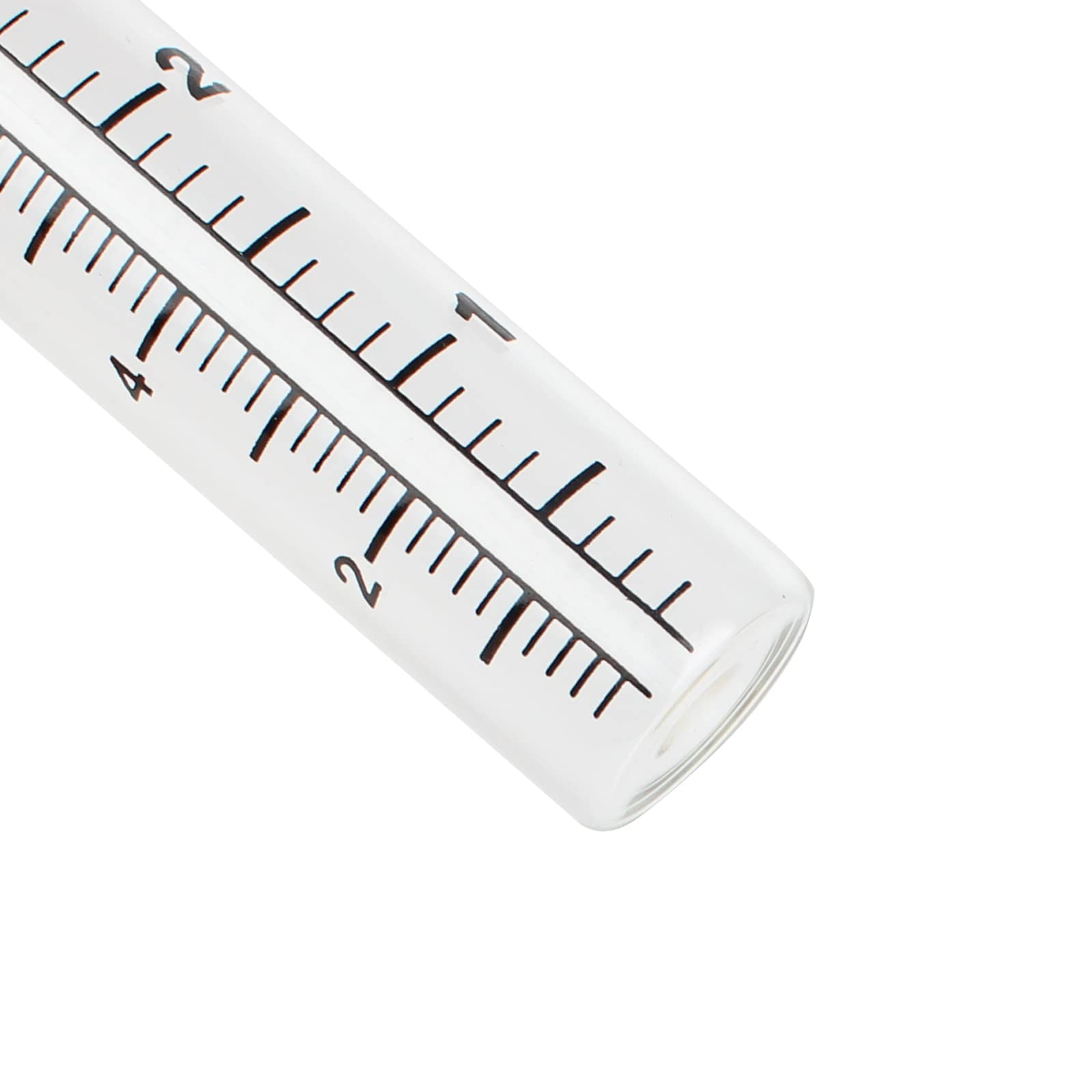 TBWHL 2pcs 5" Capacity Rain Gauge Glass Replacement Tube for Yard Garden Outdoor Home