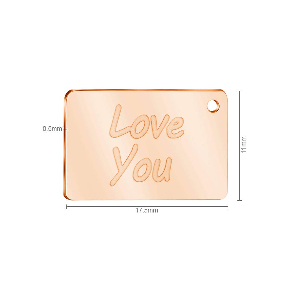 OPALSTOCK Personalized Locket Necklace Holds Pictures Photo Secret Message Inside Pendant Envelope Creative Seal Love Message Jewelry Gifts (envelope)