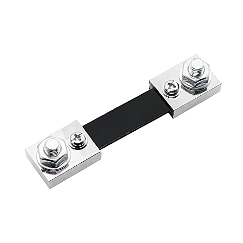 RIIEYOCA 100A 75mV Ammeter shuntďźDC Current Shunt Resistor for Digital Ammeter Analog Meter
