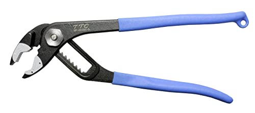 Tsunoda WP-250SC-S Water Pump PLA-iers, Resin Jaw Water Pump Pliers, 10-inch w/Spring
