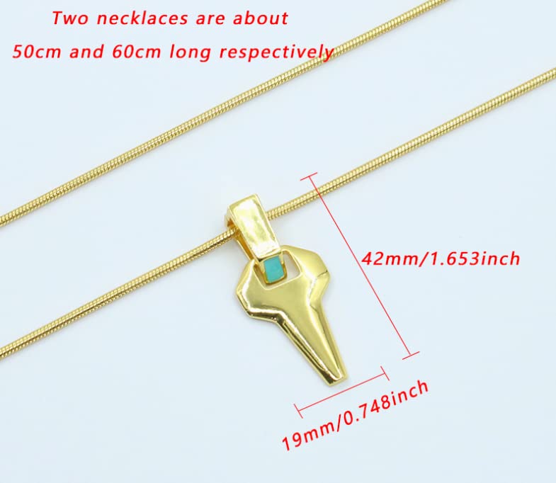 RJZMMN David-Martinez Necklace for Cybe-punk Edge-runers Lucy Cosplay Costume Pendant Accessories (7844-A)
