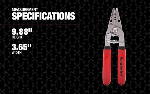 Southwire - 58278240 Tools & Equipment S1626STR Compact Solid and Stranded Wire Stripping Tool