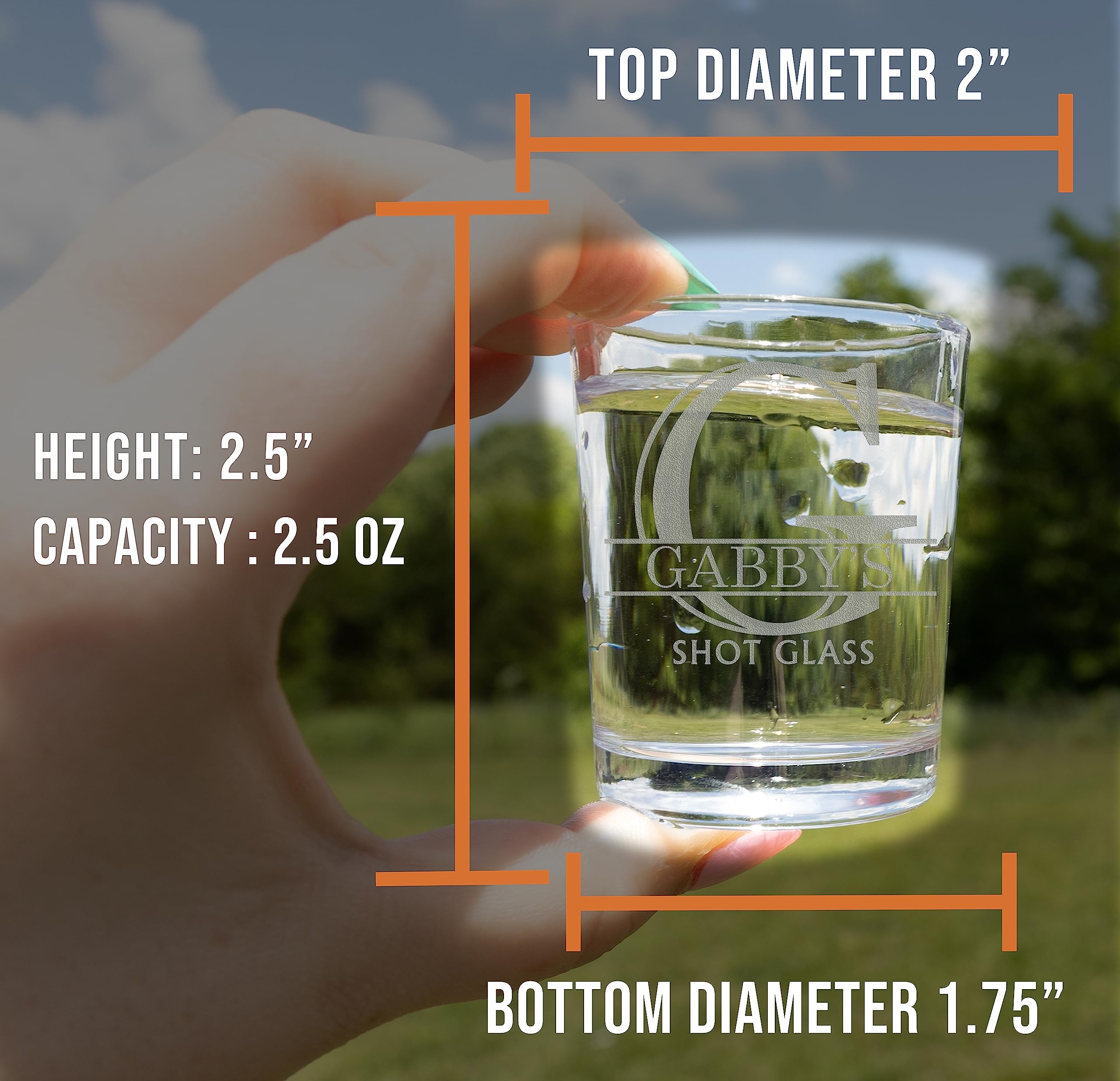 Personalized 2pk; set of two Engraved 2.5oz Shot Glass, Custom Etched Shot Glasses, Groomsmen, Customized Bridesmaid, Wedding Favors, Customized Birthday Gifts, Anniversary, Cute, Halpert Monogram