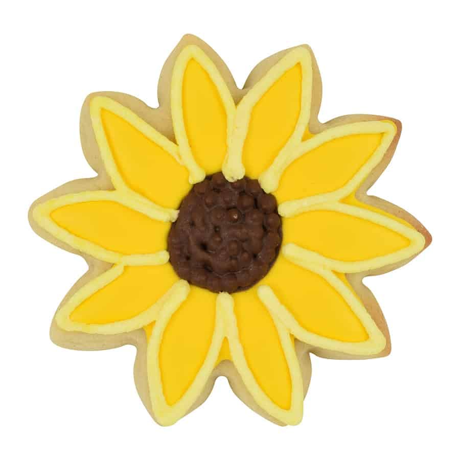 R & M International Daisy Soft-Grip Cookie Cutter, One Size, Yellow