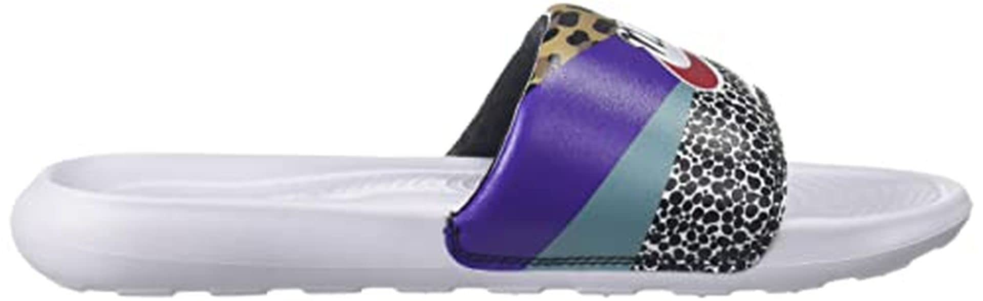 NIKE WOMEN'S VICTORI ONE SLIDE PRINT, White, 4.5 UK (6.5 US)