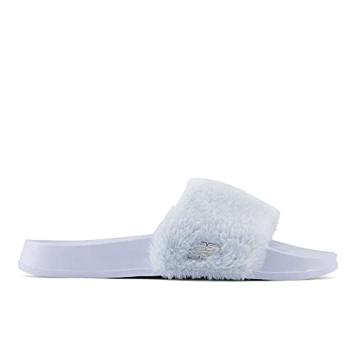 New Balance Women's 200 V2 Slide Sandal, Starlight/Silver Metalic, 9