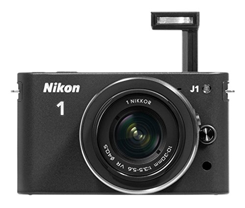 Nikon 1 J1 HD Digital Camera System with 10-30mm Lens (Black) (OLD MODEL)
