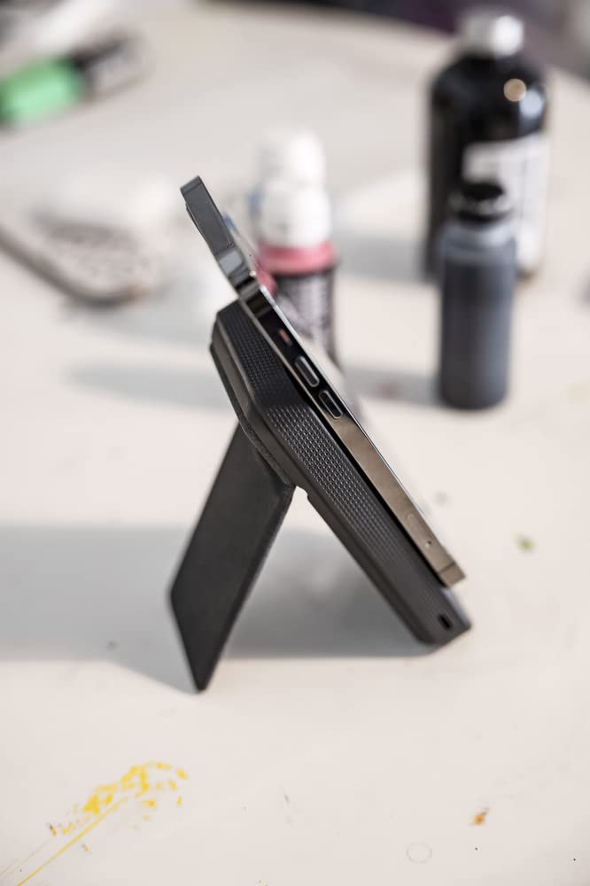 mophie Snap+ Powerstation Wireless Stand - Black - Compatible with MagSafe Enabled iPhones or Any Qi-Enabled Smartphones, Including Apple, Samsung, or Google Phones
