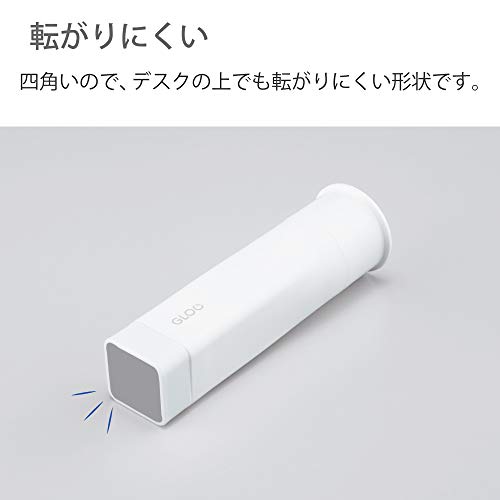 Kokuyo Gloo Square Glue Stick, Firm Stick, Middle Size, Pack of 3, Japan Import (TA-G302-3P)