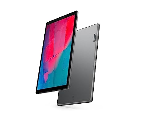 Lenovo Tab M10 10.1" HD (2nd Gen) Touch Tablet, MediaTek Helio P22T, 32GB Storage, 3GB Memory, Wi-Fi, Bluetooth, Iron Grey, Android 10 + Accessories (Renewed)