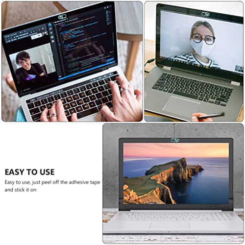 SOLUSTRE Phone Stickers Desktop Camera Desktop Camera LED Tablet 3pcs Chic Web Camera Cover Computer Tablet Webcam Slider Privacy Lens Cover Led Tablet Tablet para Niños