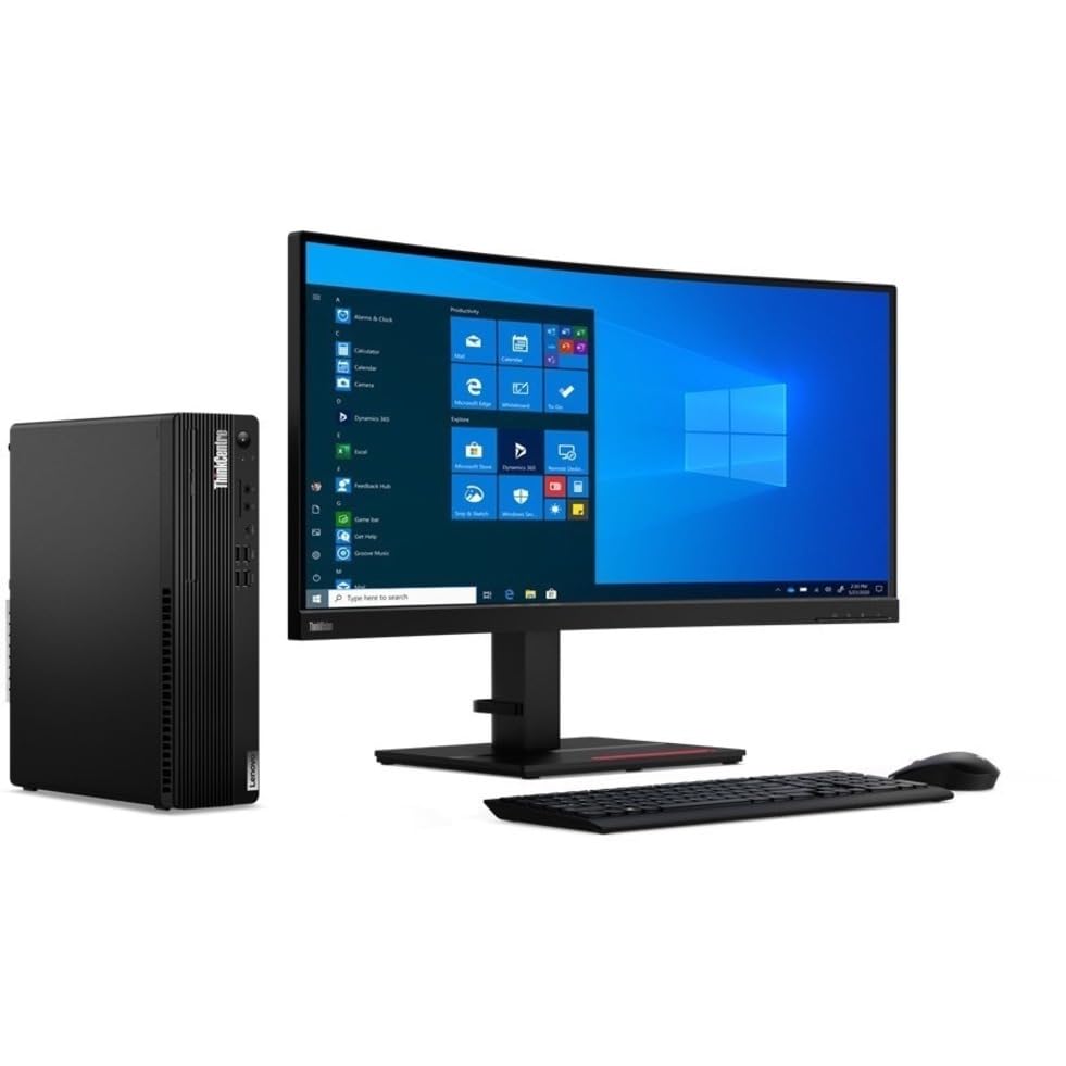 Lenovo ThinkCentre M75s Gen 2 11R80039US Desktop Computer - AMD Ryzen 5 PRO 5650G Hexa-core (6 Core) 3.90 GHz - 8 GB RAM DDR4 SDRAM - 256 GB M.2 PCI Express NVMe x4 SSD - Small Form Factor - Black