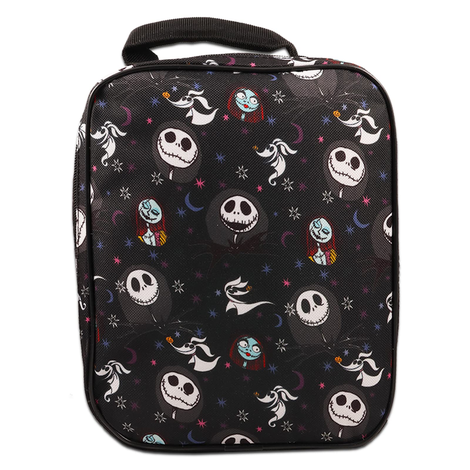 Nightmare Before Christmas Lunch Bag Set - Bundle with Jack Skellington Lunch Box, Stickers, More | Nightmare Before Christmas Lunch Box