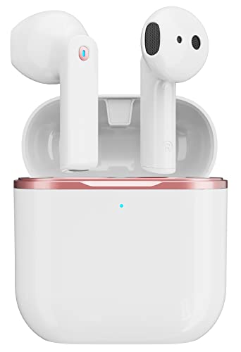 Wireless Earbuds Bluetooth Earbuds Wireless Headphones IPX5 Waterproof Earphones Noise Cancelling Headset Deep Bass Long Battery Bluetooth Headphones with Mic for iPhone Android
