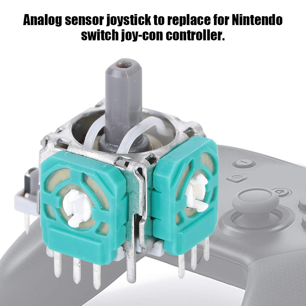 Qiilu Joystick Potentiometer Spare Parts Xbox One Control 5Pcs For Xbox One 3D Analog Sensor Accessories For Xbox One 3D Analog Sensor Joystick Rocker Left Right Thumb Controller