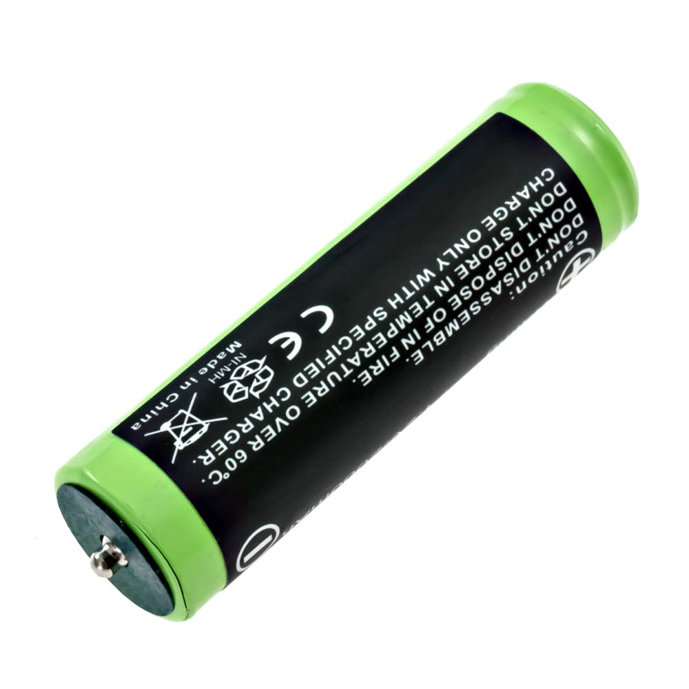 Synergy Digital Shaver Battery, Compatible with Braun Series 3 Shaver, (Ni-MH, 1.2V, 2000mAh) Ultra High Capacity, Replacement for Braun HR-AAUV Battery