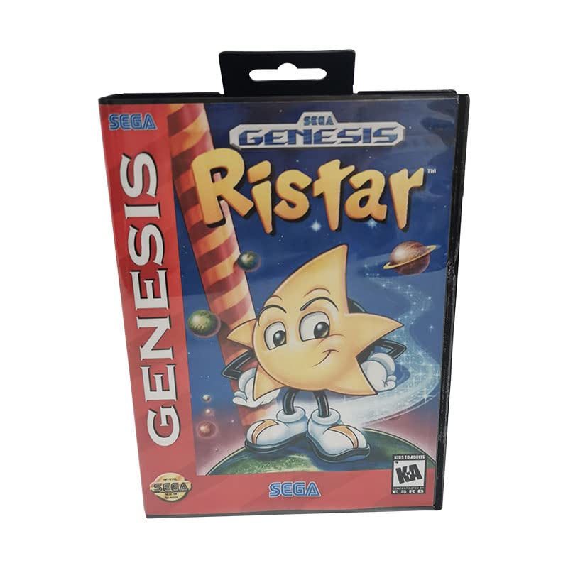 Ristar-Games 16 Bit MD Game Card For PAL And NTSC Version