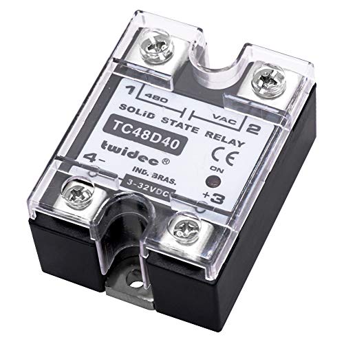 Twidec/MV100-B10 Digital Display PID Temperature Controllers Thermostat Regulator AC 85V - 265V MY-104+ K Sensor Thermocouple + Heat Sink and Solid State Relay SSR 40 DA