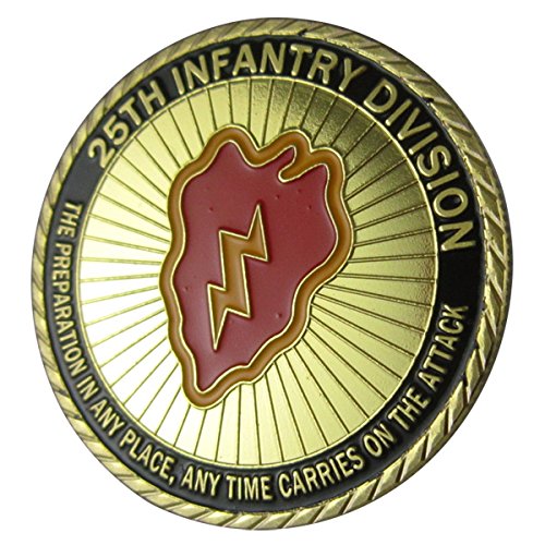 U.S. ARMY 25th Infantry Division GP coin 1069#