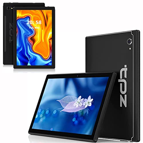 TPZ Tablet 10.1 inch, Android 10.0 OS, 32GB Expanded to 128GB, Wi-Fi, Dual Camera, Google Certified, 10.1ββ IPS HD Display, Bluetooth, 6000mAh - 2PCS