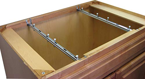 Vance Industries QN23UM 23" Universal Undermount Sink Installation Kit,Silver