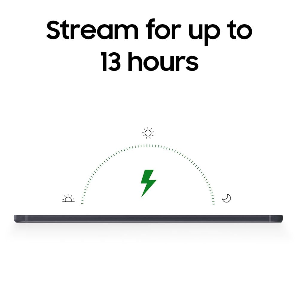 SAMSUNG Galaxy Tab S6 Lite 10.4" 64GB Android Tablet, LCD Screen, S Pen Included, Slim Metal Design, AKG Dual Speakers, 8MP Rear Camera, Long Lasting Battery, US Version, 2022, Oxford Gray