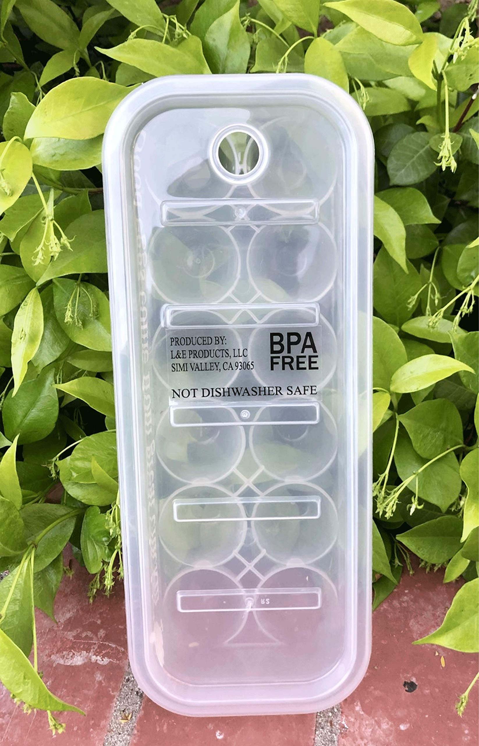 Plastic Egg Storage Containers with Lids and Custom Messages designed to make you smile! Great Gift! (Farm Fresh Butt Nuggets)