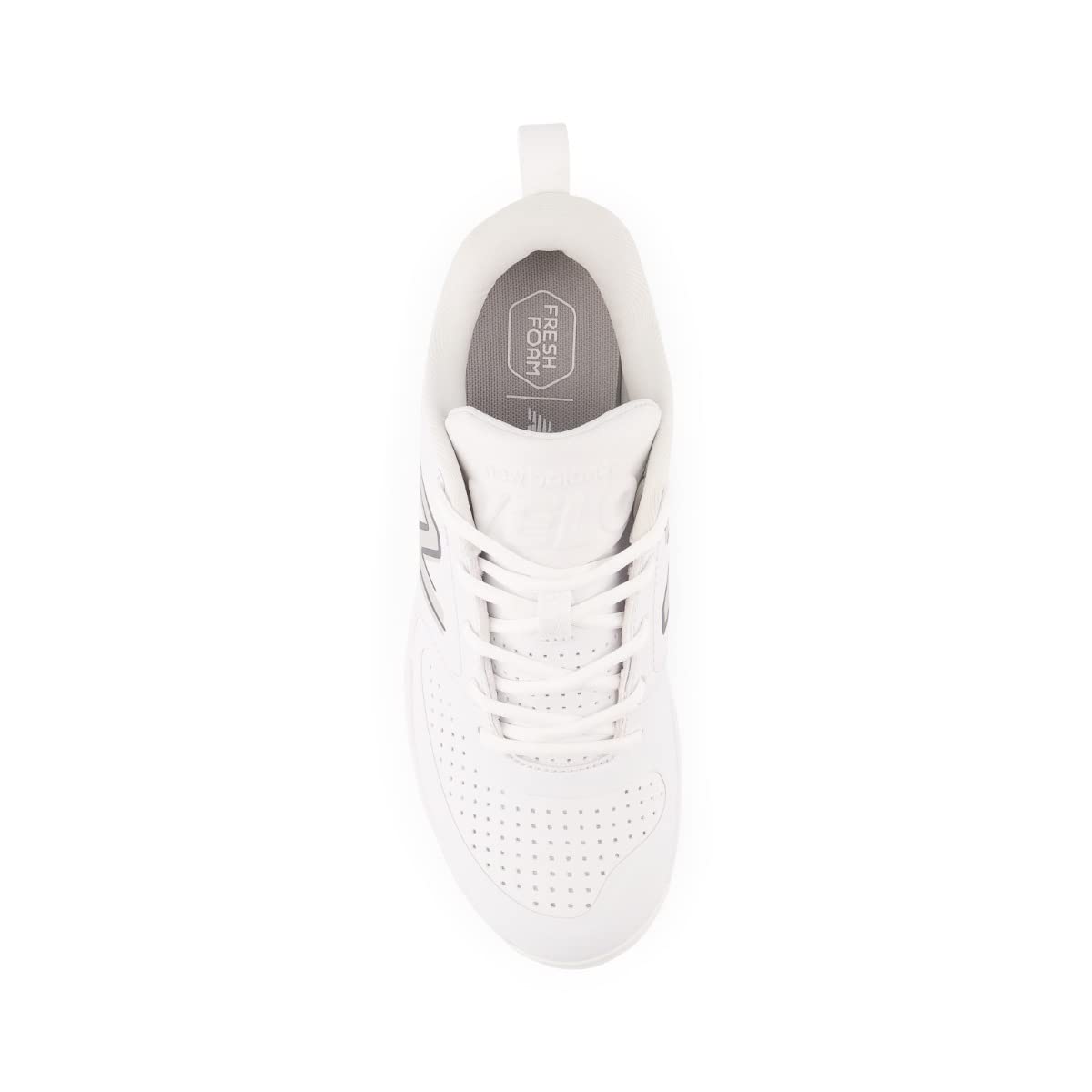 New Balance Women's Fresh Foam Velo V3 Molded Softball Shoe, White/White, 9