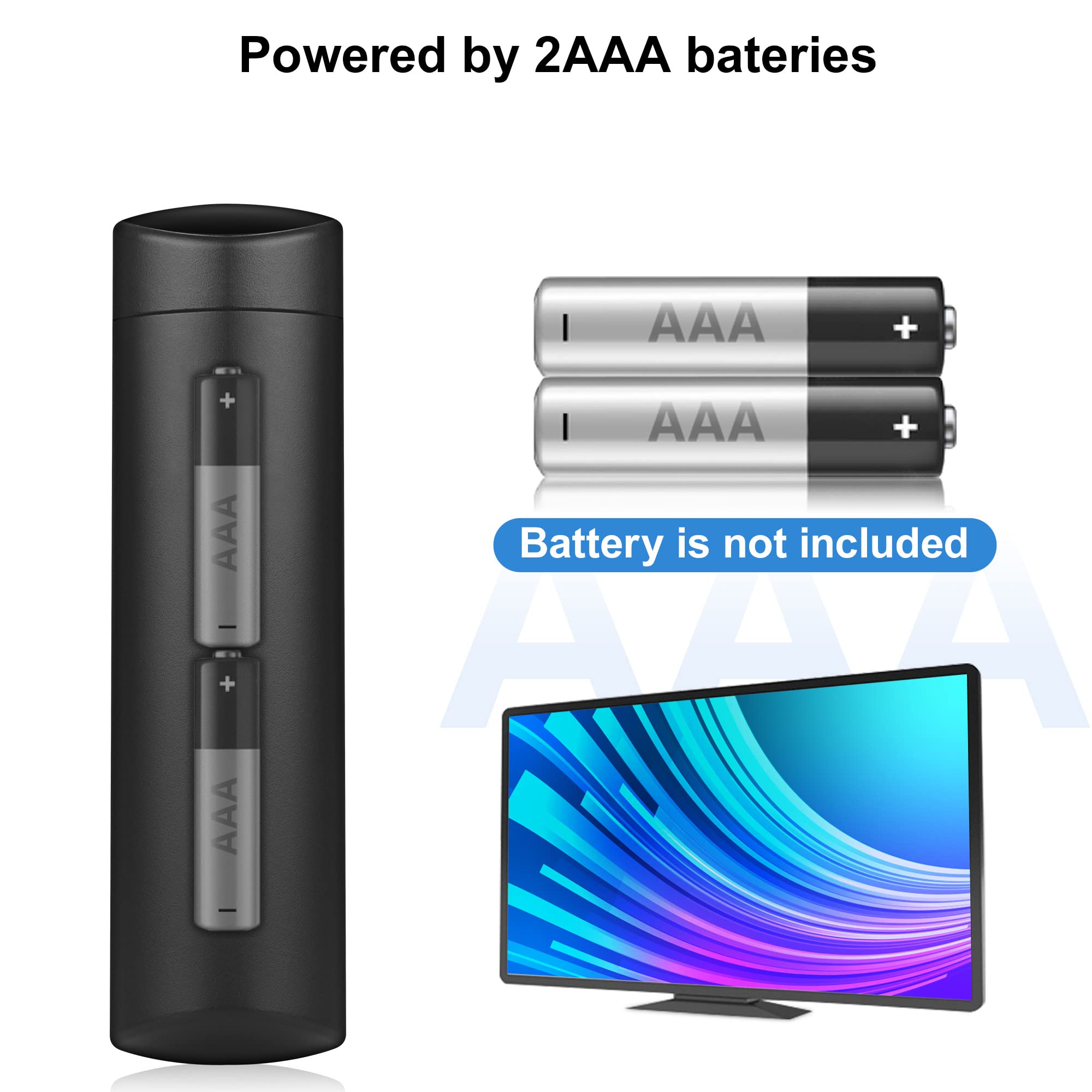L5B83H Replacement Remote Control (2nd Gen) with Voice Function fit for Fire 2nd Gen Smart TVs Cube,Smart TVs Stick,1st Gen Smart TVs Cube,3rd Gen Smart TVs and Smart TVs Stick 4K