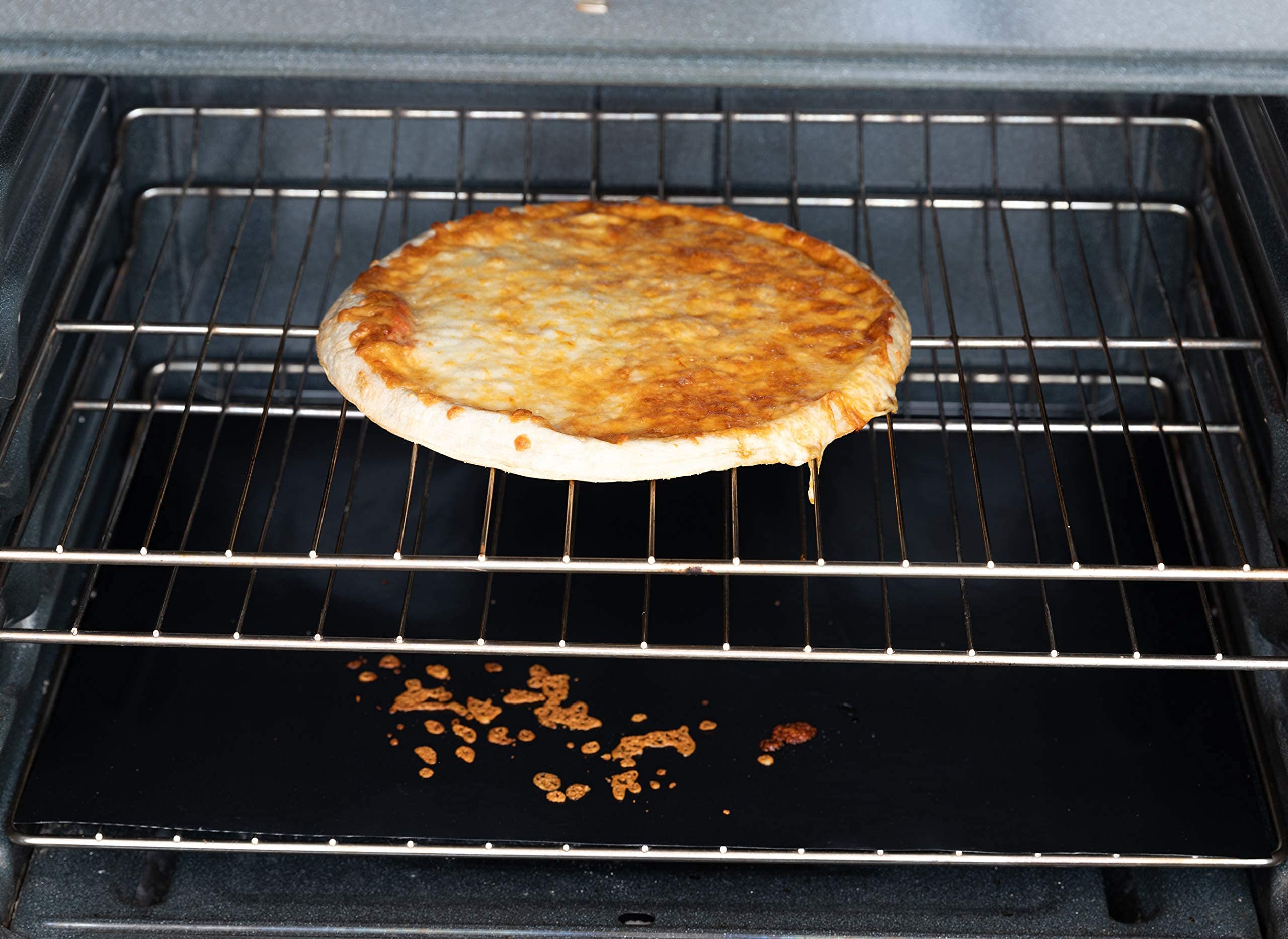 Party Bargains Non-Stick Oven Liners - (3 Pack) 19.5" x 15.7" Heavy-Duty Gas Stove, Microwave, Toaster and Electric Oven Protectors, BPA & PFOA Free
