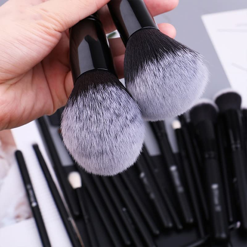 TREXD Makeup Brush Set 27PCS Make Up Brushes Eyeshadow Eyebrow Brush Natural Hair Makeup Tools