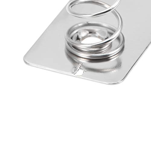 uxcell 50 Pcs AA Battery Positive to Negative Conversion Spring Contact Nickeling Plate 28mmx12mmx0.3mm
